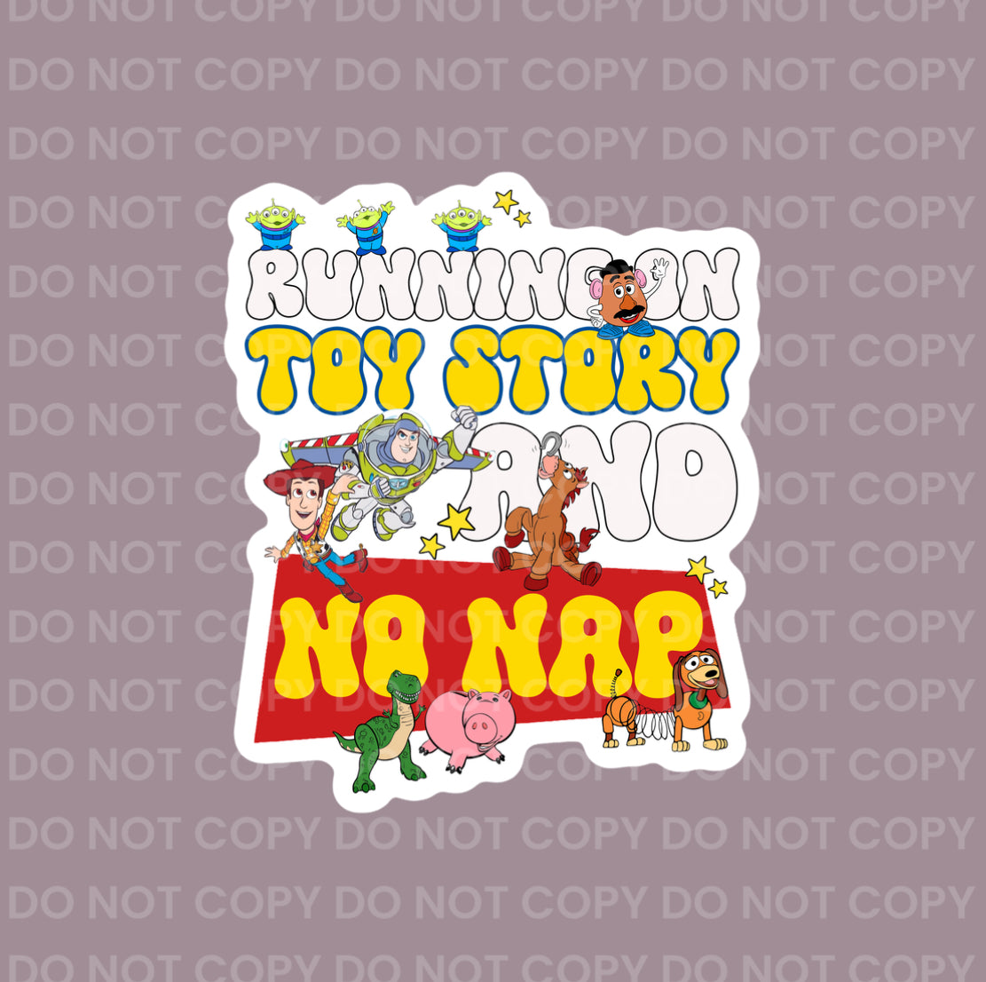 Toy Story + No Nap || Bow Center – 2Bold